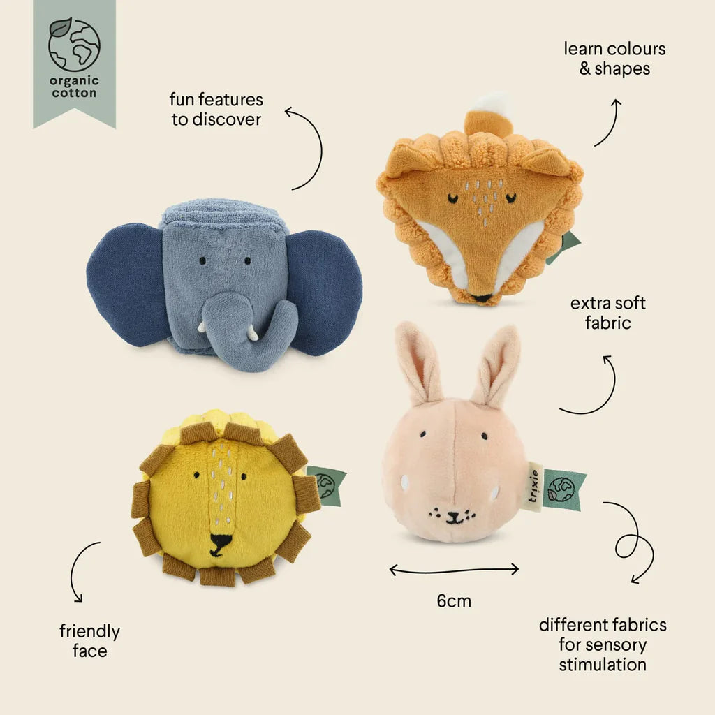 Sensory Blocks - 4 Animals – Elli Junior