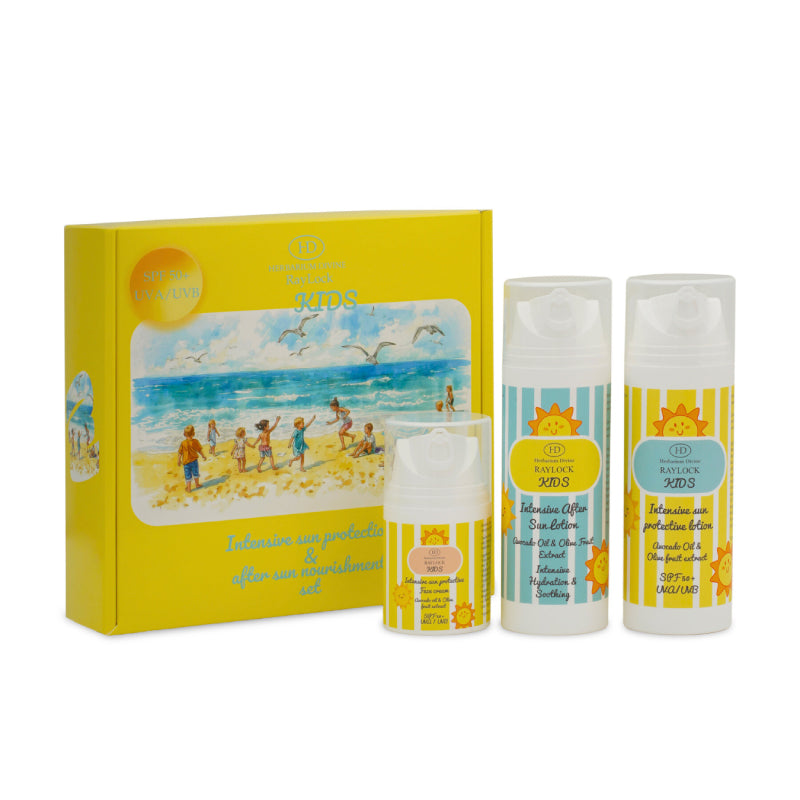 RayLock Kids Gift box 3/1 – SPF 50+ SunCare + After Sun Nourishment ...