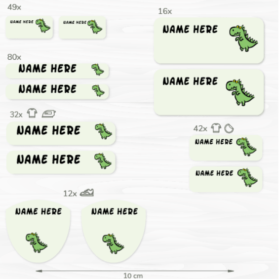 School Multipack Sticker – Elli Junior