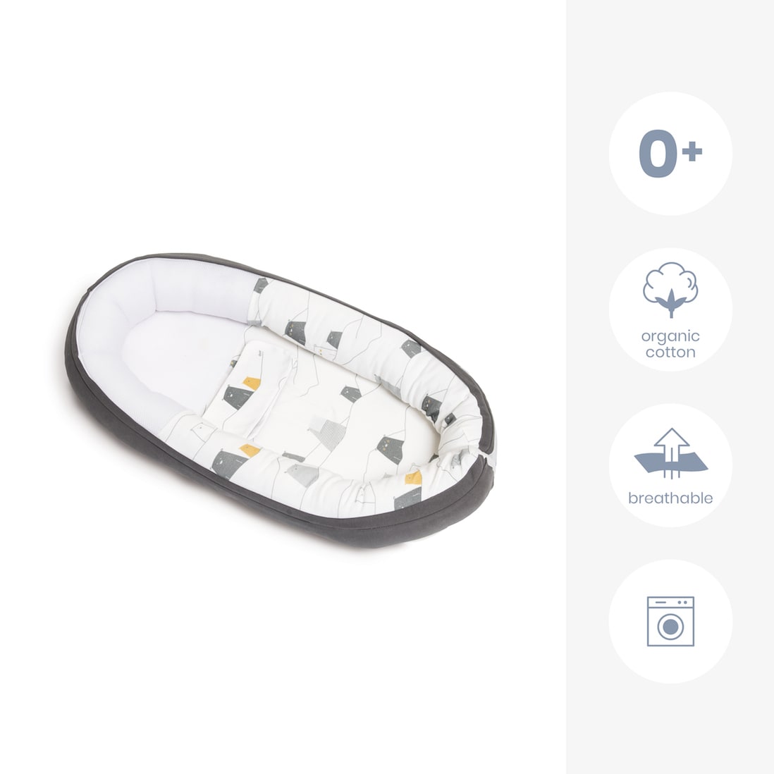 Cocoon - Bear Grey – Elli Junior