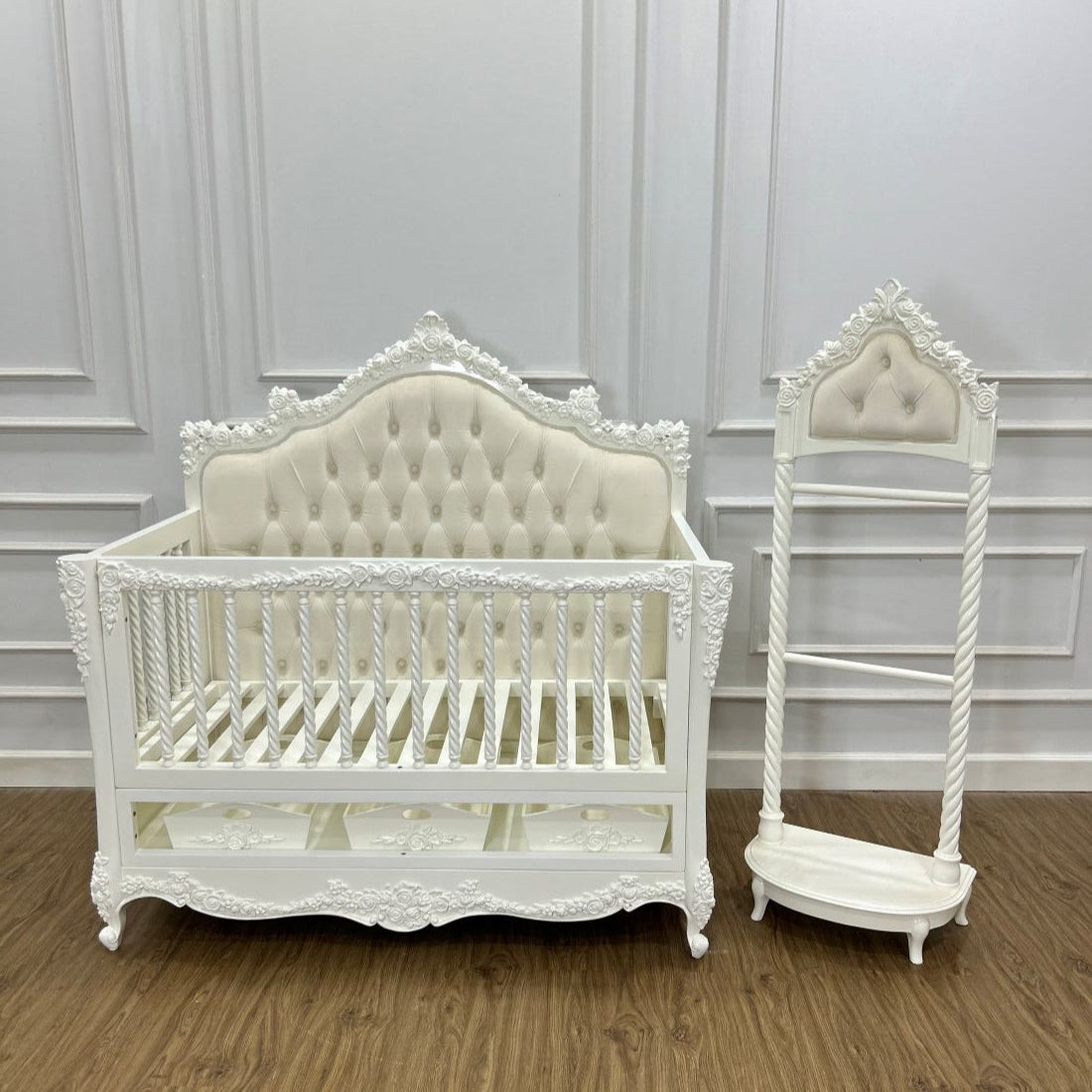 Roma Cot and Clothes Rail set – Elli Junior